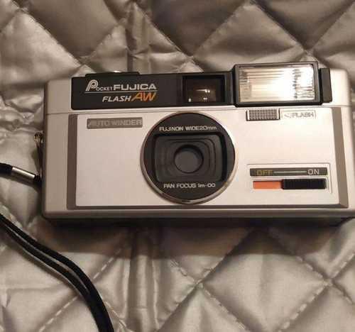 Фотоаппарат плёночный fujica pocket flash AW #110