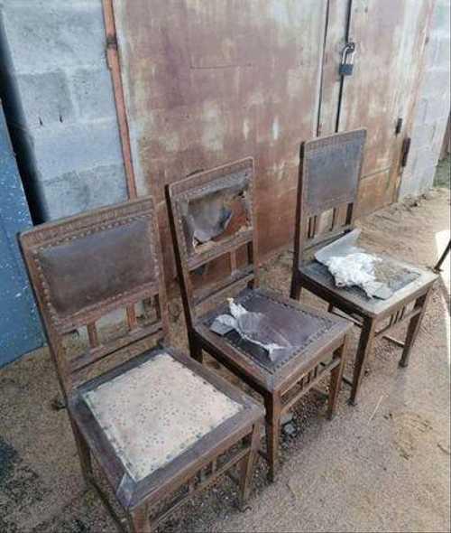 Старинные стулья модерн - 3 штуки