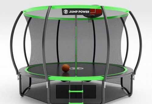 Батут Jump Power 14 ft Pro Inside Basket Green