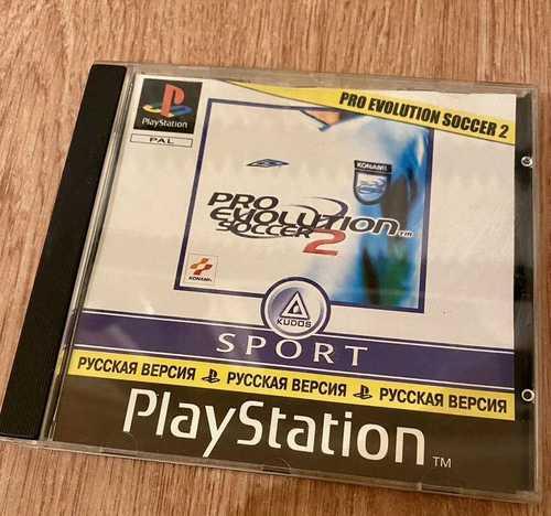 Диск PES 2 на ps1