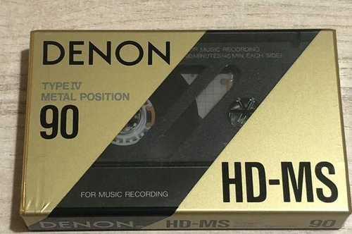 Аудиокассета Denon HD-MS 90 1990 год