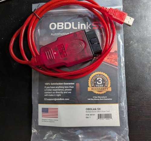 Сканер obdlink sx