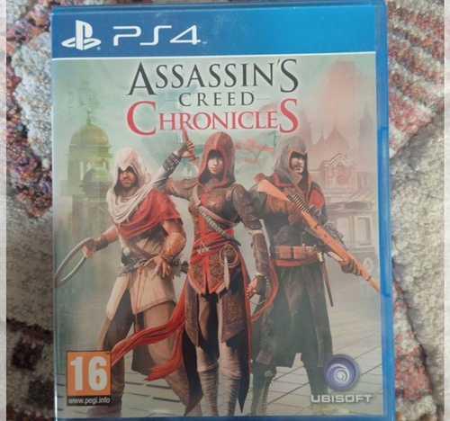 Игра для приставок ps4 Assassins creed Cronicles