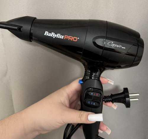 Фен babyliss pro caruso ionic