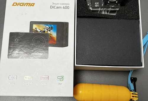 Экшн камера digma DiCam400