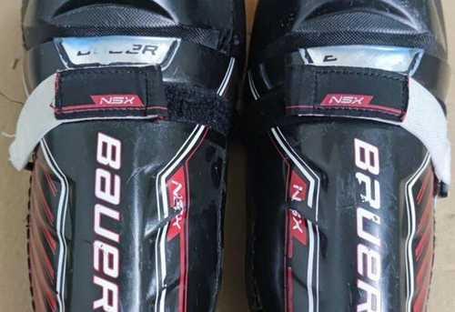 Щитки хоккейные bauer NSX 9 размер 23 см