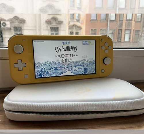 Nintendo switch lite прошитая 128