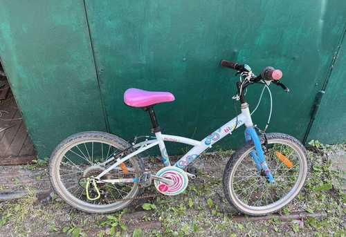 Детский Велосипед btwin 20 колеса для девочки