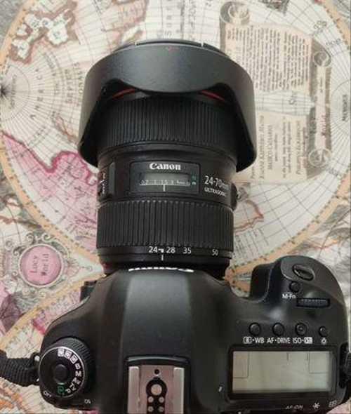 Canon eos 5d mark iii + EF 24-70 mm f/2.8 II USM