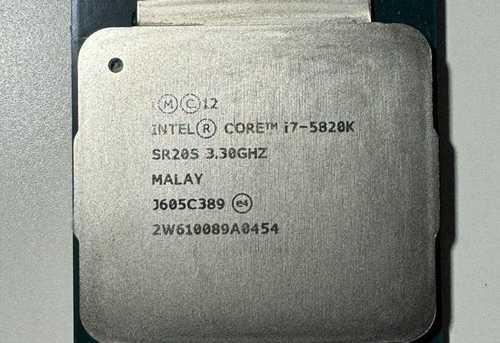 Intel Core i7 5820k + кулер