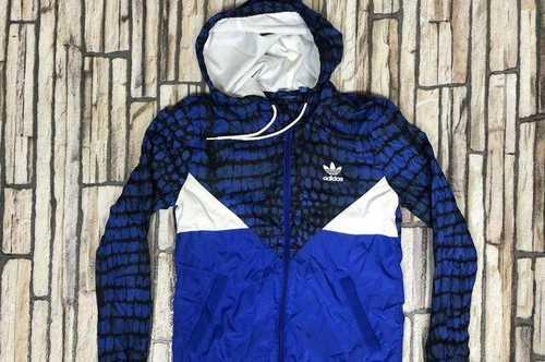 Adidas XS-S Оригинал Женская Ветровка Куртка