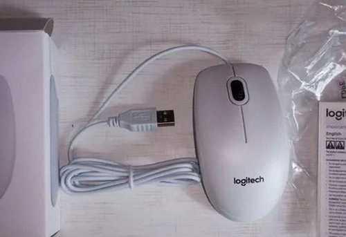 Logitech Мышь проводная Оптическая USB-мышь Logite