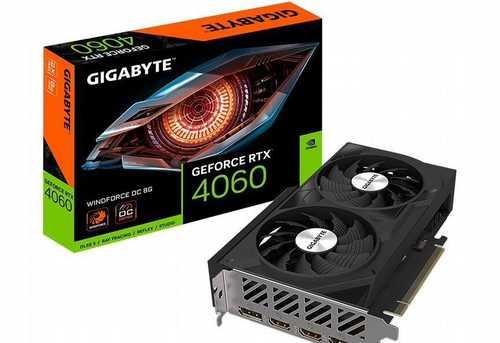 Новая rtx 4060 Gigabyte windforce oc