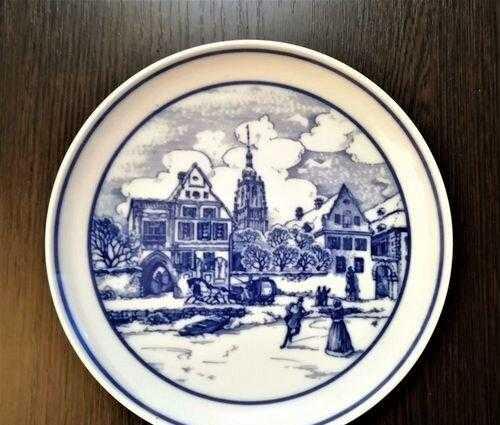 Настенная коллекционная тарелка Нutschenreuther