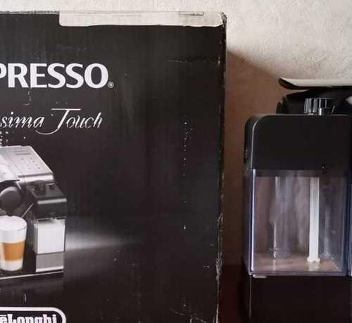 Кофемашина nespresso lattissima touch