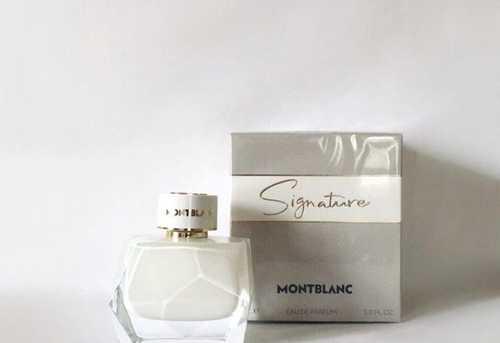 Montblanc signature