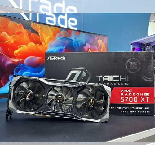 Флагманская видеокарта RX 5700Xt 8Gb AsRock Taichi