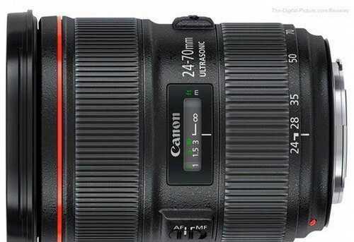Объектив Canon EF 24-70mm f/2.8L II USM,Новый
