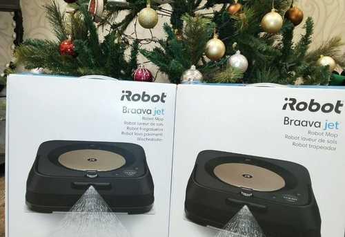 Моющий робот пылесос irobot braava jet m6 black