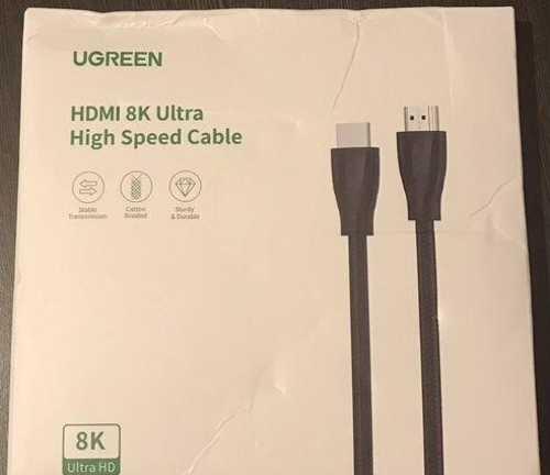 Кабель hdmi 8k (1м) новый
