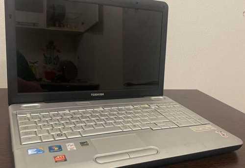 Ноутбук Toshiba satellite l500-1wr