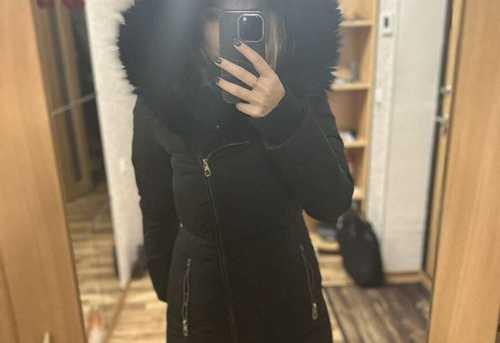 Пальто женское зимнее zara