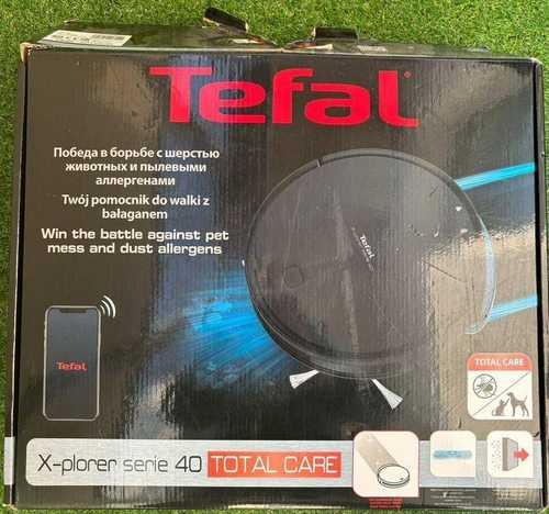 Робот пылесос tefal 40