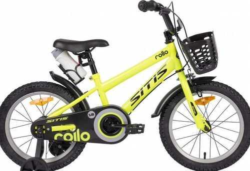 Велосипед sitis rollo 16" (2023) Yellow Sta688