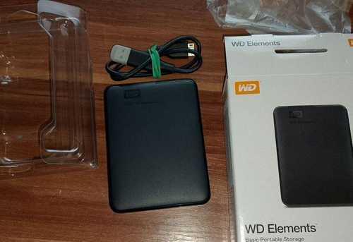 Переносной жёсткий диск WD Elements Portable 1TB
