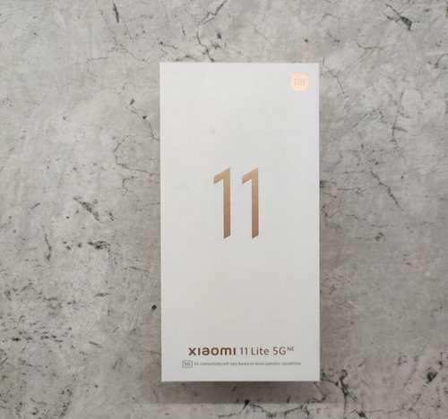 Коробка от телефона xiaomi 11 lite 5G