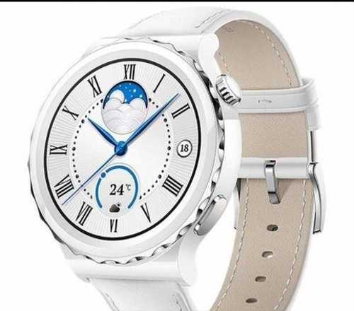 Смарт-часы huawei GT 3 Pro White Leather