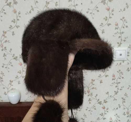 Шапка норковая