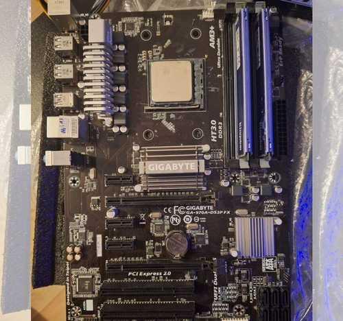 Gigabyte ga 970a ds3p am3 