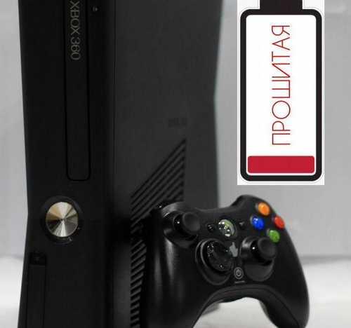 Microsoft Xbox 360 S, 250 ГБ, Прошитая