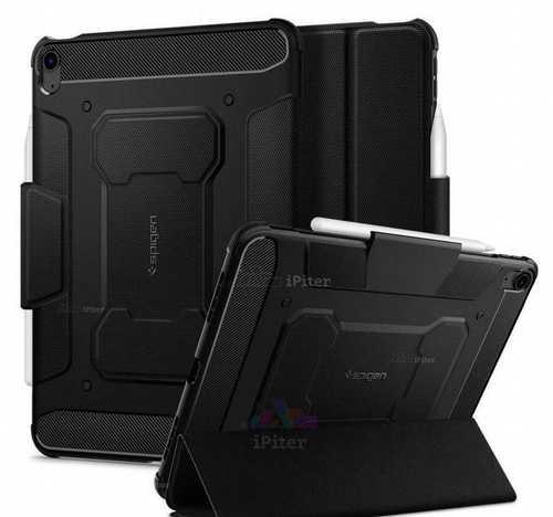 Чехол Spigen Rugged Armor Pro для iPad Air 4/5/6 "11" Black