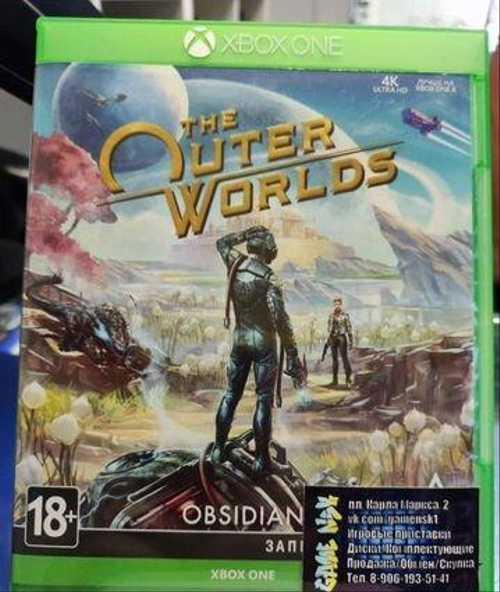The outer worlds Xbox б/у