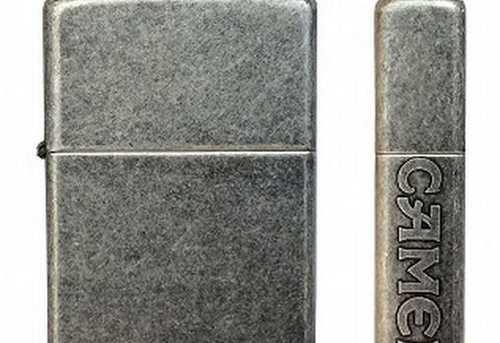 Зажигалка Zippo Stamp Camel CZ 220 Antique Silver