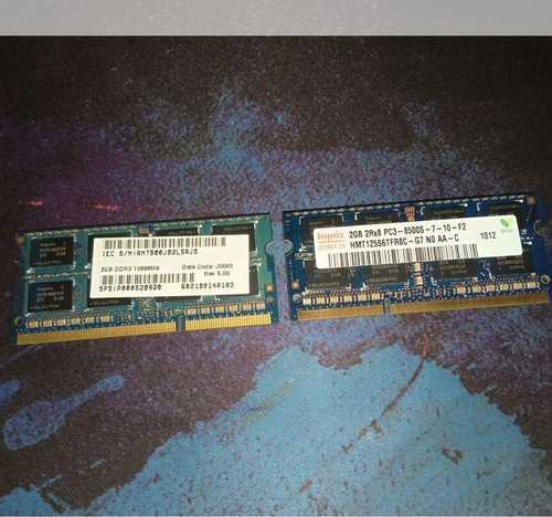 Оперативная память ddr3 2 gb