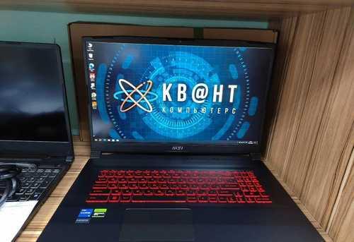 Новенький игровой ноутбук MSI 17.3" экран на гаран