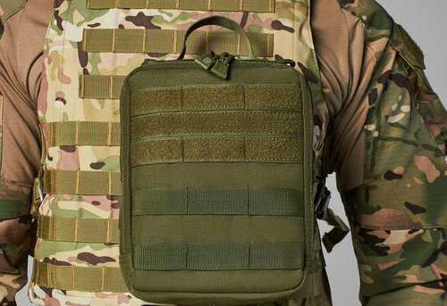 Тактический подсумок с системой Molle, олива TS73