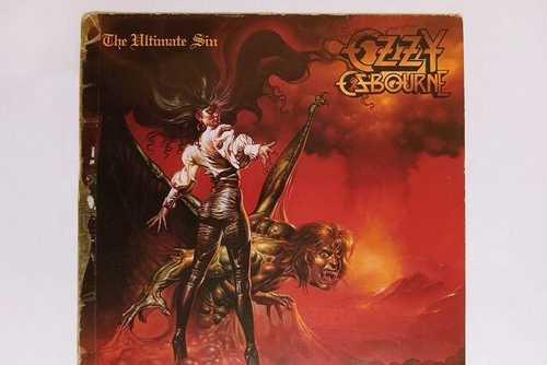 LP Ozzy Osbourne - The Ultimate Sin Holland 1986г