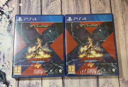 Streets of rage 4 anniversary edition PS4