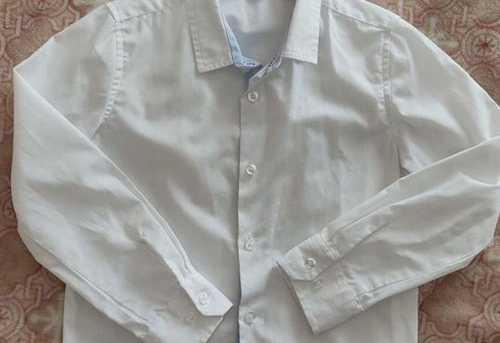 Рубашка белая для мальчика 122