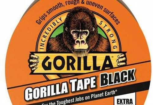 Лента Gorilla Tape, черная, сверхпрочная, 32м x 48