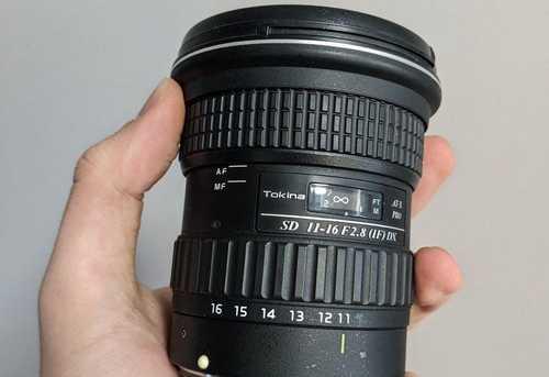 Tokina 11-16mm f/2.8 DX для Canon EF-S