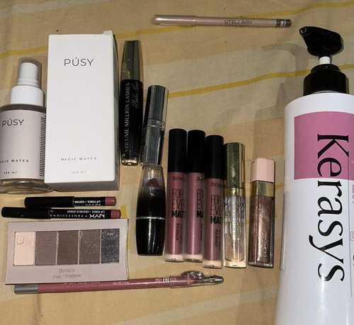 Пакет косметики Pusy KeraSys Nyx Loreal