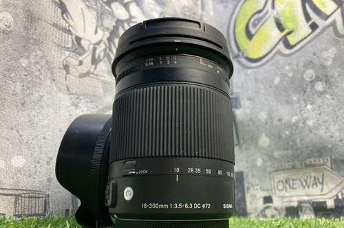Sigma 18-300mm 3.5-6.3 DC Canon Покупка/Продажа