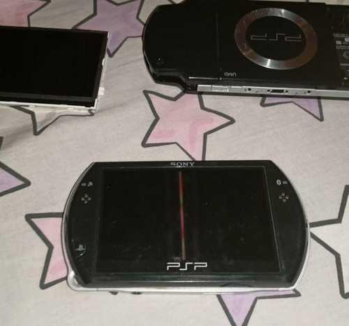 Sony PSP GO и PSP 2008