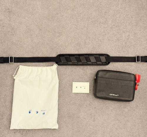 Сумка Off-White Binder crossbody bag