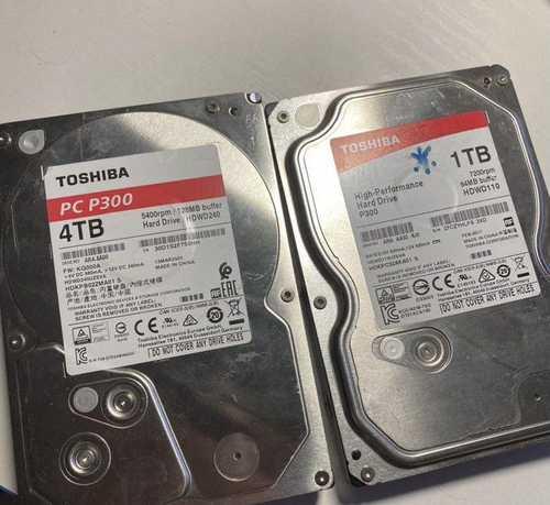 Жесткий диск 4 тб thoshiba p300